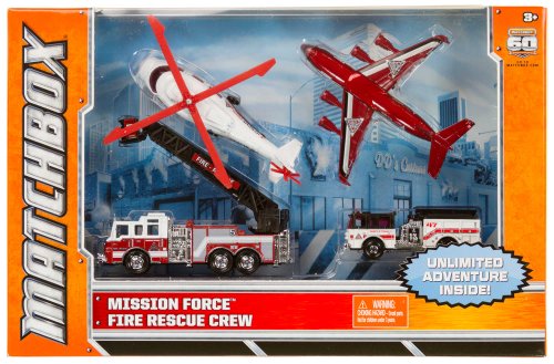 Buy Fire Rescue Crew (Rescue Helicopter/Fast Freight/Pierce Dash/Pierce ...