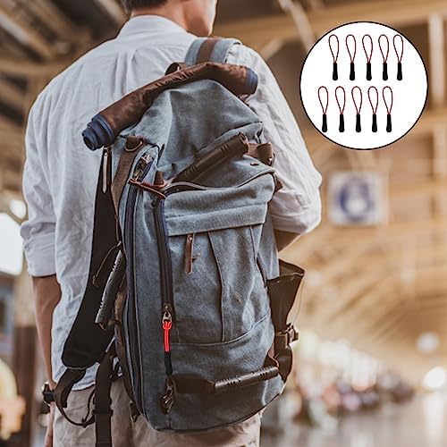 12pcs Zipper Pull Zip Tags Cord Pulls Zipper Extension with ...