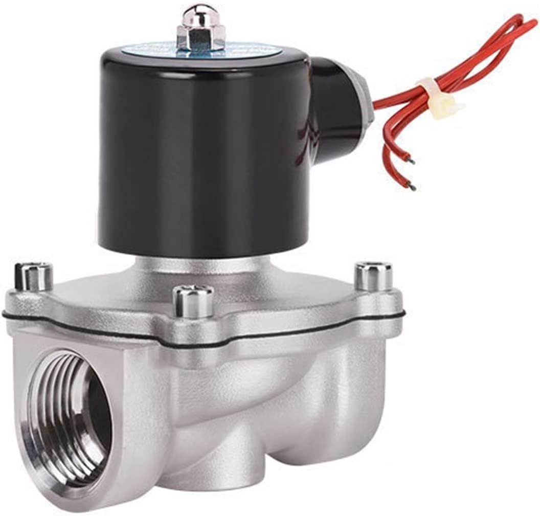 Amazon.com: Solenoid Valves 3/4" Stainless Steel 220v Solenoid Valve ...