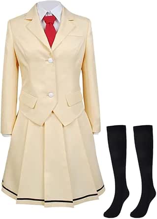 Amazon.com: RTXBQU Anime Tomoko Kuroki Cosplay Costume School Uniform ...