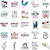 Amazon.com: 50PCS Doctor Stickers,Surg Surgery Doctor Stickers ...