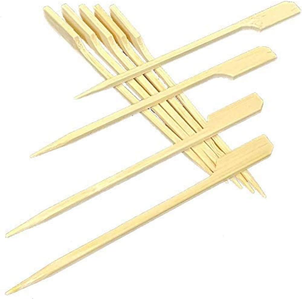 Amazon.com | Bamboo Cocktail Picks [200 Pack] 4.7 inch Wooden Stick ...