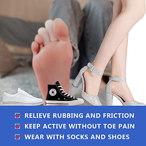 Snapklik.com : Gel Toe Protectors, 14 Packs Of Silicone Toe Covers For ...