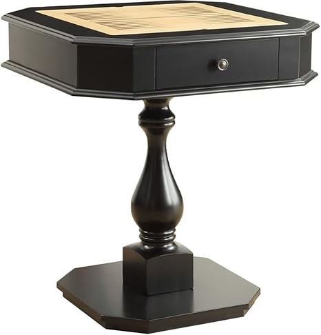 Amazon.com: Acme Bishop Game Table in Black : Home & Kitchen