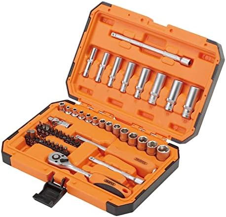Draper 1/4" 25 Piece Square Drive Metric Socket Set | Micrometre ...