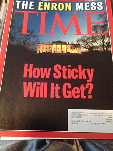 Time Magazine February 4 2002 The Enron Mess How Sticky Will it Get ...