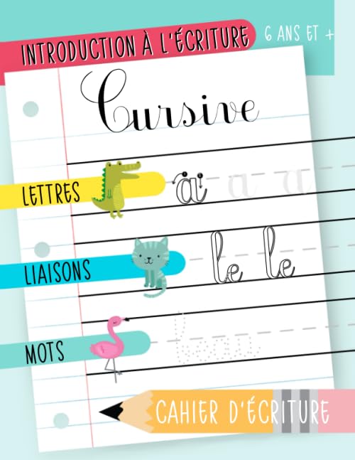 Snapklik.com : Introduction A Lecriture Cursive : Lettres, Liaisons ...
