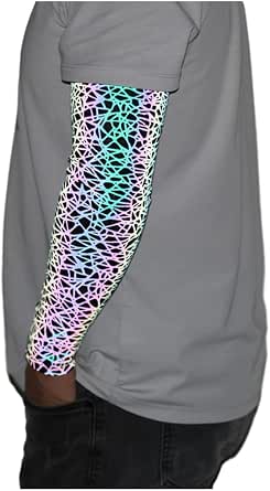 BaronHong Rainbow Outdoor Sports Cycling Holographic Luminous ...