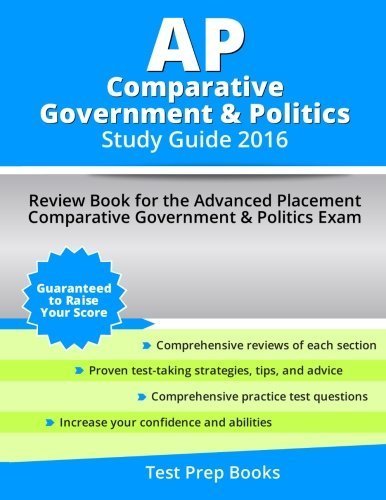 AP Comparative Government & Politics Study Guide 2016: Review Book for ...