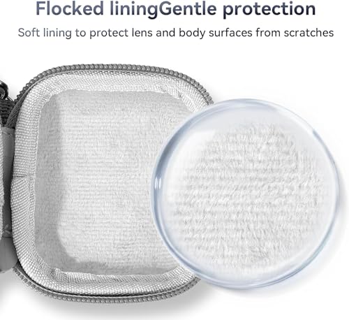 TELESIN Protective Hard Case with Flocked Lining Full Surround ...