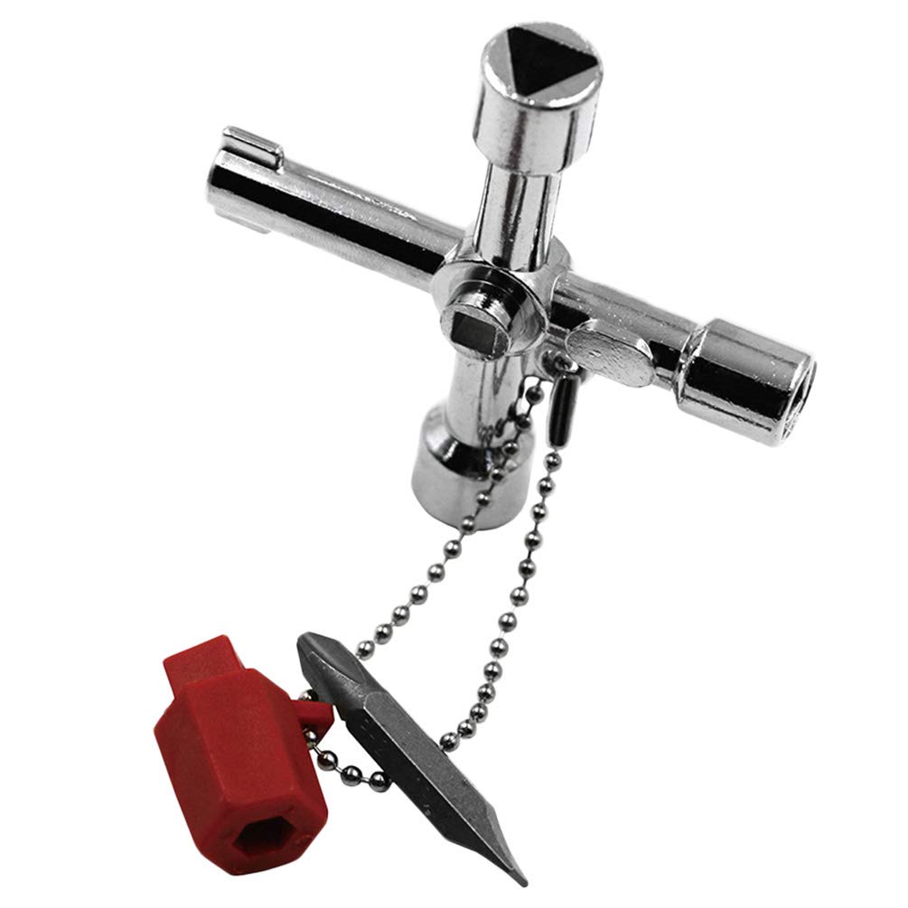 Buy 4 in 1 Universal Utilities Key Cross Key Multifunctional Wearable ...