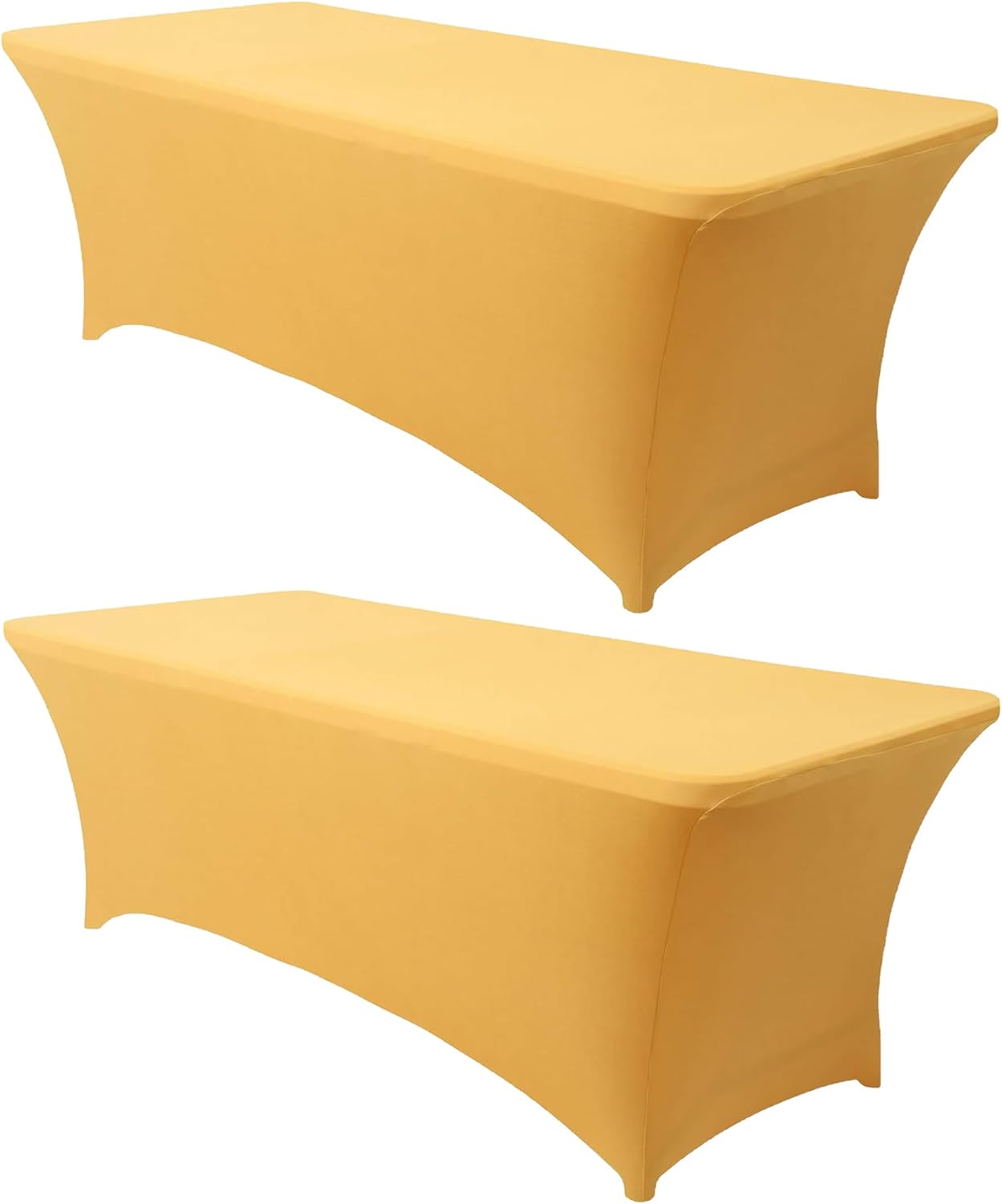 Amazon.com: Obstal 6ft Stretch Spandex Table Cover for Standard Folding ...