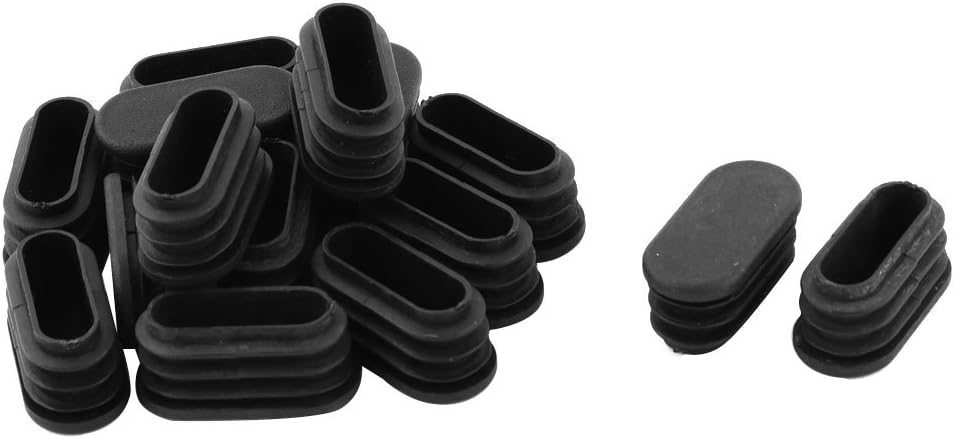 Amazon.com: uxcell Plastic Tube Inserts Oval Chair Table Leg Feet Cover ...
