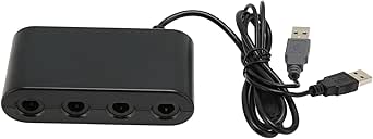 Amazon.com: Gamecube Controller Adapter, 3 in 1 Vibrating Gamecube ...