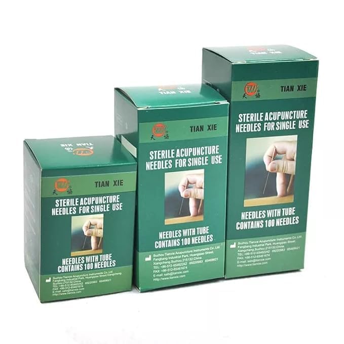 CA Dry Needles Physiotherapy Acupuncture Needles Combo Pack- 0.25x40mm ...