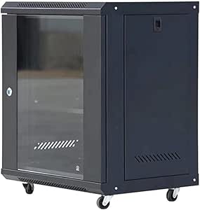 XForm Floor Stand Cabinet Server Rack 9U 600mm W x 450mm D x 575mm H Come with 1 Shelf + 1 Fan ...