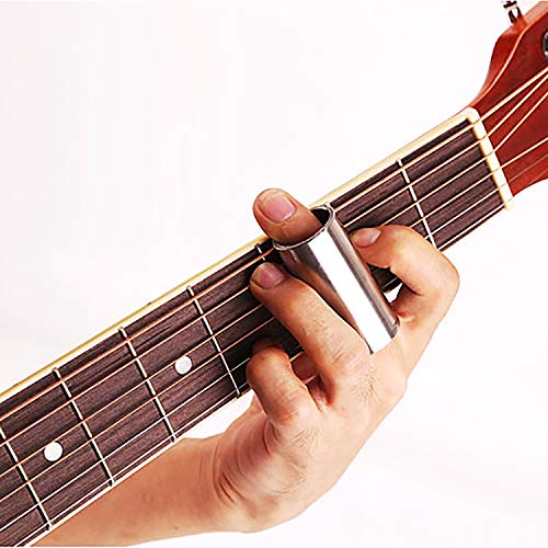 Snapklik.com : 4 Pieces Medium Guitar Slides For Acoustic,Stainless ...