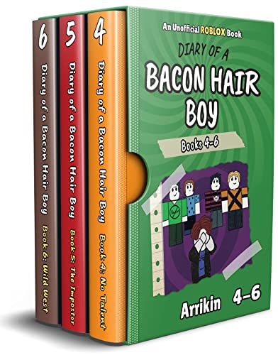 Diary of a Bacon Hair Boy, Books 4-6 (Diary of a Bacon Hair Boy ...