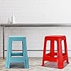Amazon.com: Wesiti 10 Pieces Stackable Classroom Stools 18 Inch Plastic ...