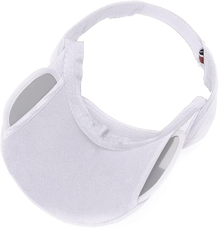 Viseras solares para mujer con visera retráctil, visera de golf, protección UV, gorra de playa ...