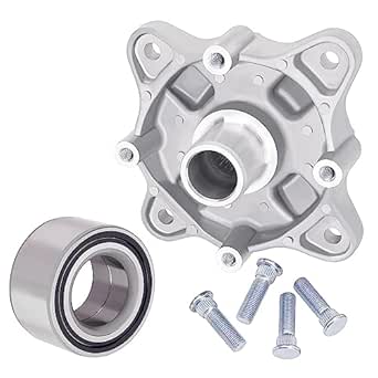 Amazon.com: MOTOYUN Rear Wheel hub Bearings Repair Kit Compatible with ...