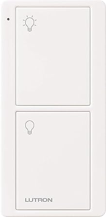 Lutron Pico Remote for Caseta Smart Switch, 2-Button Control , On/Off Control, For Table Top or ...