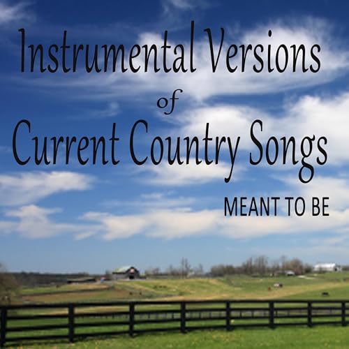 Amazon.com: Instrumental Versions of Current Country Songs: Meant To Be ...