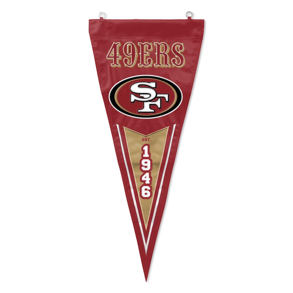 Amazon.com : Party Animal NFL San Francisco 49ers Vertical Pennant ...