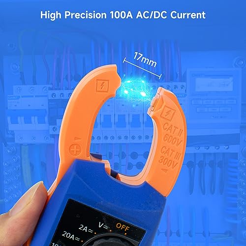 OWON CM2100 Mini Digital Clamp Meter 20000 Counts Handheld True RMS AC ...