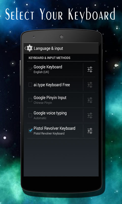 Pistol Revolver Keyboard:Amazon.de:Appstore for Android
