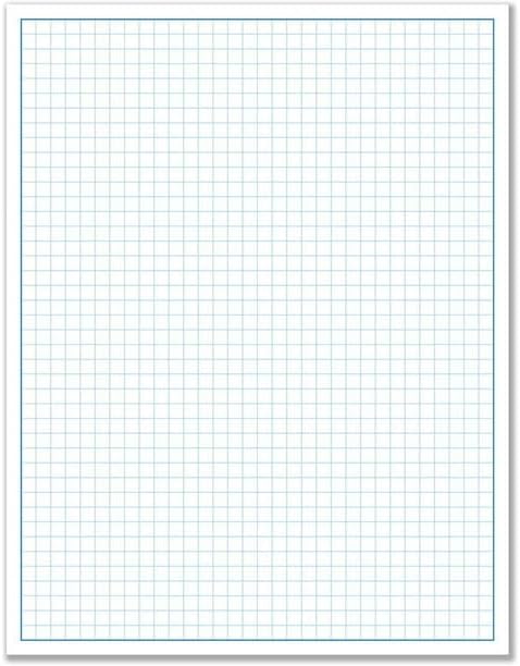 Amazon.com: Reskid Blueprint and Graph Paper Pad (9 x 12 inches) - 50 ...