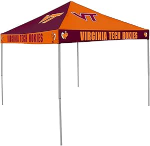 Amazon.com : Virginia Tech Hokies 9' x 9' Checkerboard Tailgate Canopy ...