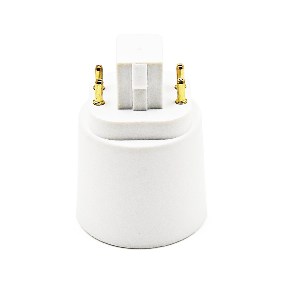 Bonlux 6-pack Gx24q to E26/E27 Socket Adapter, Gx24 Short 4 Pin to ...