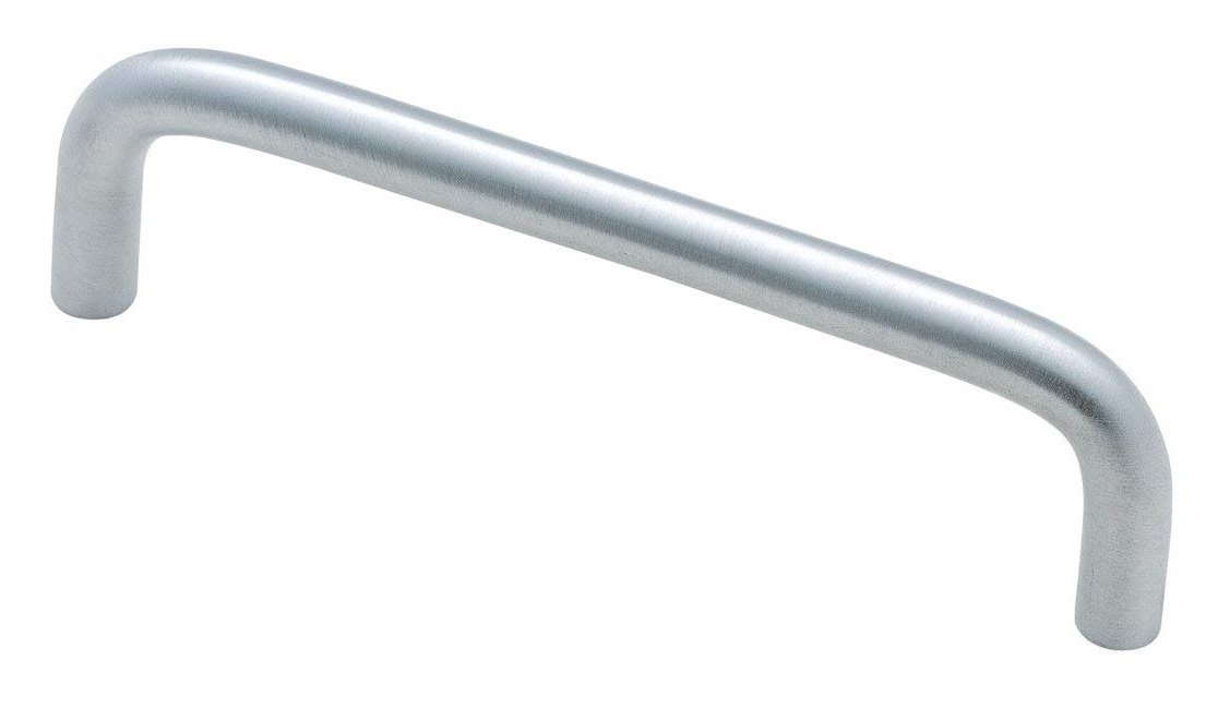 Wire Pulls 4” in (102 mm) Center-to-Center - Brushed Chrome Finish Wire ...