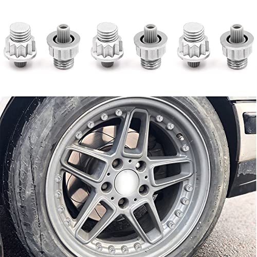 Snapklik.com : 100PCS Wheel Rim Lip Rivets Nuts Of 8.5 Mm/033 In Hole ...