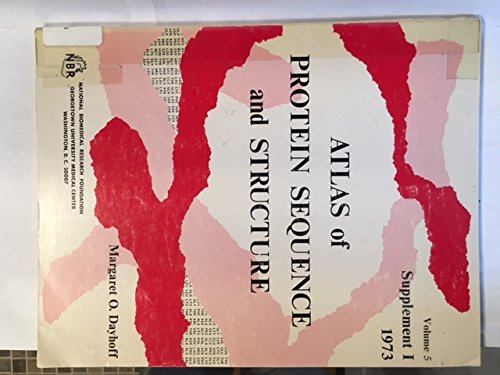 Atlas of Protein Sequence and Structure : Volume 5, Supplement 1, 1973 ...