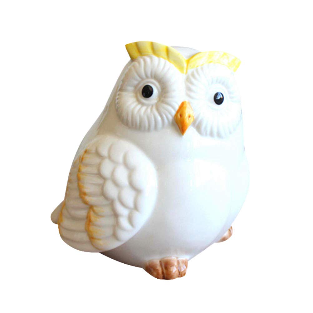 Ceramic Owl Bank