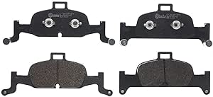 Amazon.com: Brembo P85164 Low-Met Front Disc Brake Pad Set AUDI OE ...