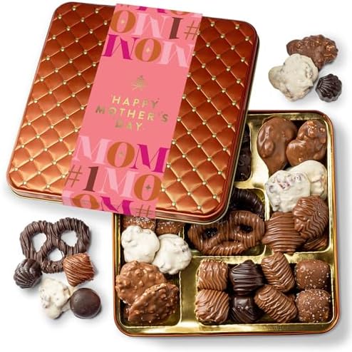 Amazon.com : Mothers Day Chocolate Gift Basket, Food Gifts Arrangement ...