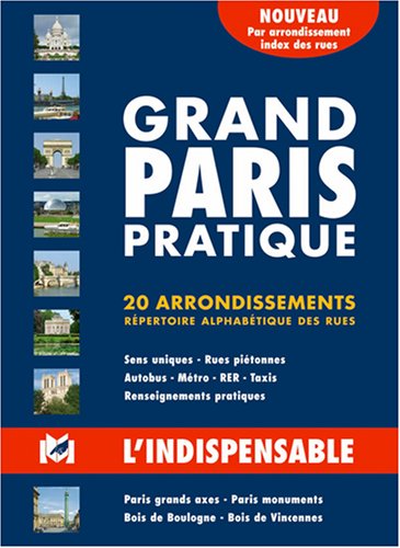 Amazon.com: Plans de Paris: Paris street index and maps: Paris pratique ...