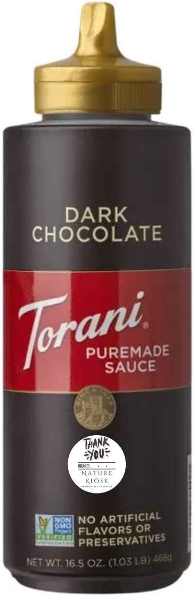 Amazon | 【Nature Kiosk】トラーニ チョコレート モカ ソース 468g ピュアメイド Torani Puremade Dark Chocolate Sauce 468g ...