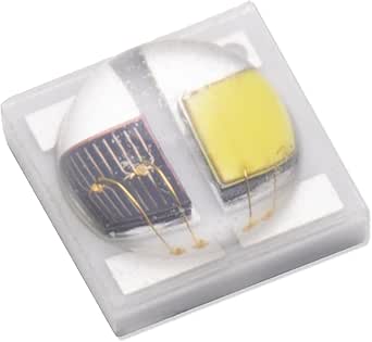 LEDGUHON 10Pcs 2W High Power LED Chip White Infrared 850nm 2in1 Ceramic ...