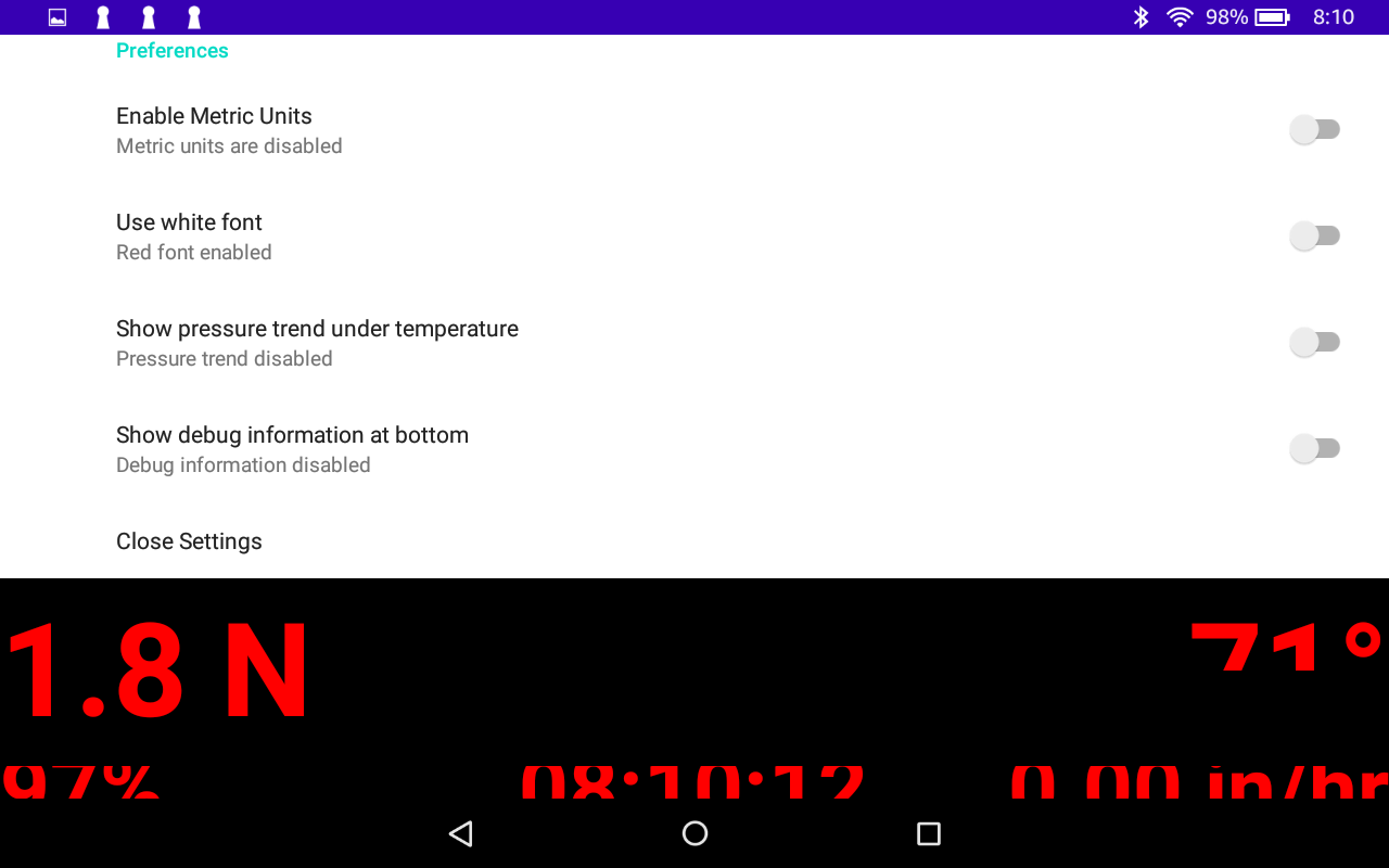 Tempest Weather Console:Amazon.com:Appstore for Android