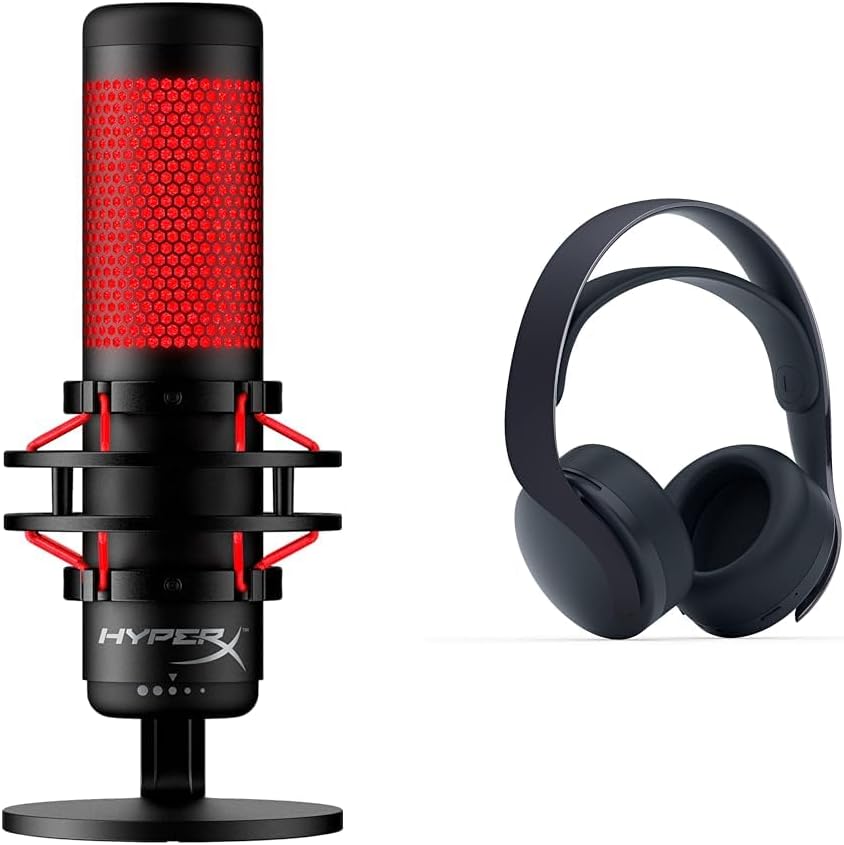 Amazon.com: HyperX QuadCast - USB Condenser Gaming Microphone ...