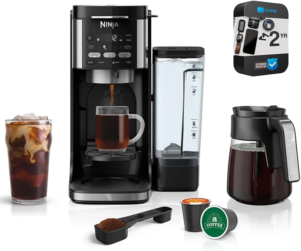 Amazon.com: Ninja Pod & Grounds Specialty Single-Serve Coffee Maker, K ...