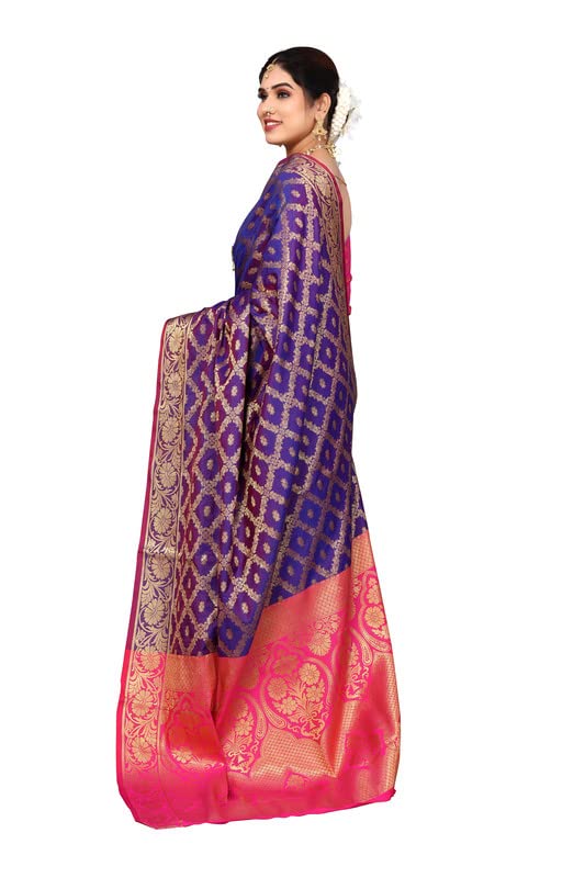 Buy Pure Gujarati Patola Silk Saree With Exclusive Rich Pallu (Navy ...