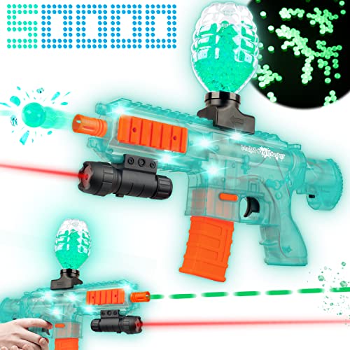 Lighting Gel Ball Blaster M416 with Florescent Light, 5 Cool LED ...