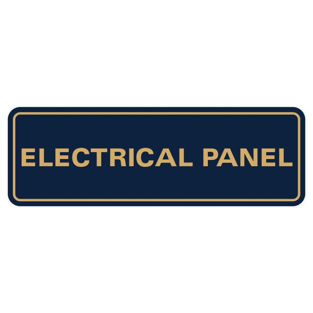 Amazon.com : All Quality Standard Electrical Panel Wall or Door Sign ...