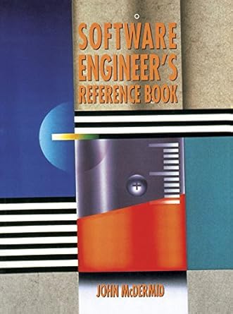 Software Engineer's Reference Book eBook : McDermid, John A: Amazon.co ...