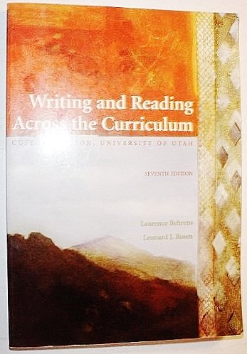 Writing and Reading Across the Curriculum: 9780536610799: Books - Amazon.ca